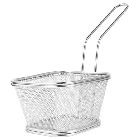 Frying Basket Strainer Mesh Snack Basket Food Colander Fry Filter Mesh ...