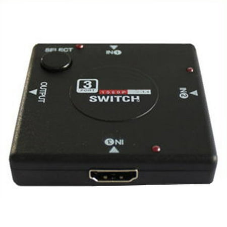 HDMI-compatible Mini Switcher 3 Devices To 1 Tv Switch Box Selector 3 ...