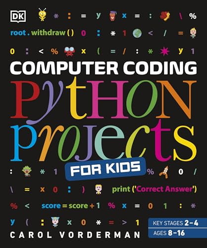Pre-Owned Computer Coding Python Projects for Kids: A Step-by-Step Visual Guide (DK Help Your ...