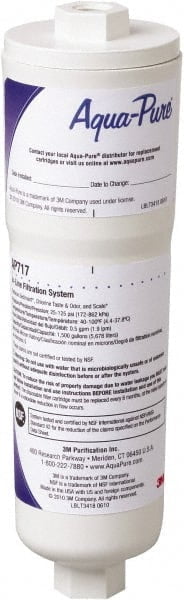 3M Aqua-Pure AP717 Disposable In-Line Water Filter: 0.5 Gallon/min, 1/4 ...