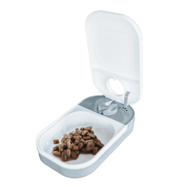 Cat Mate Single Meal Automatic Pet Feeder, BPA-Free, Fly-Proof, Holds ...