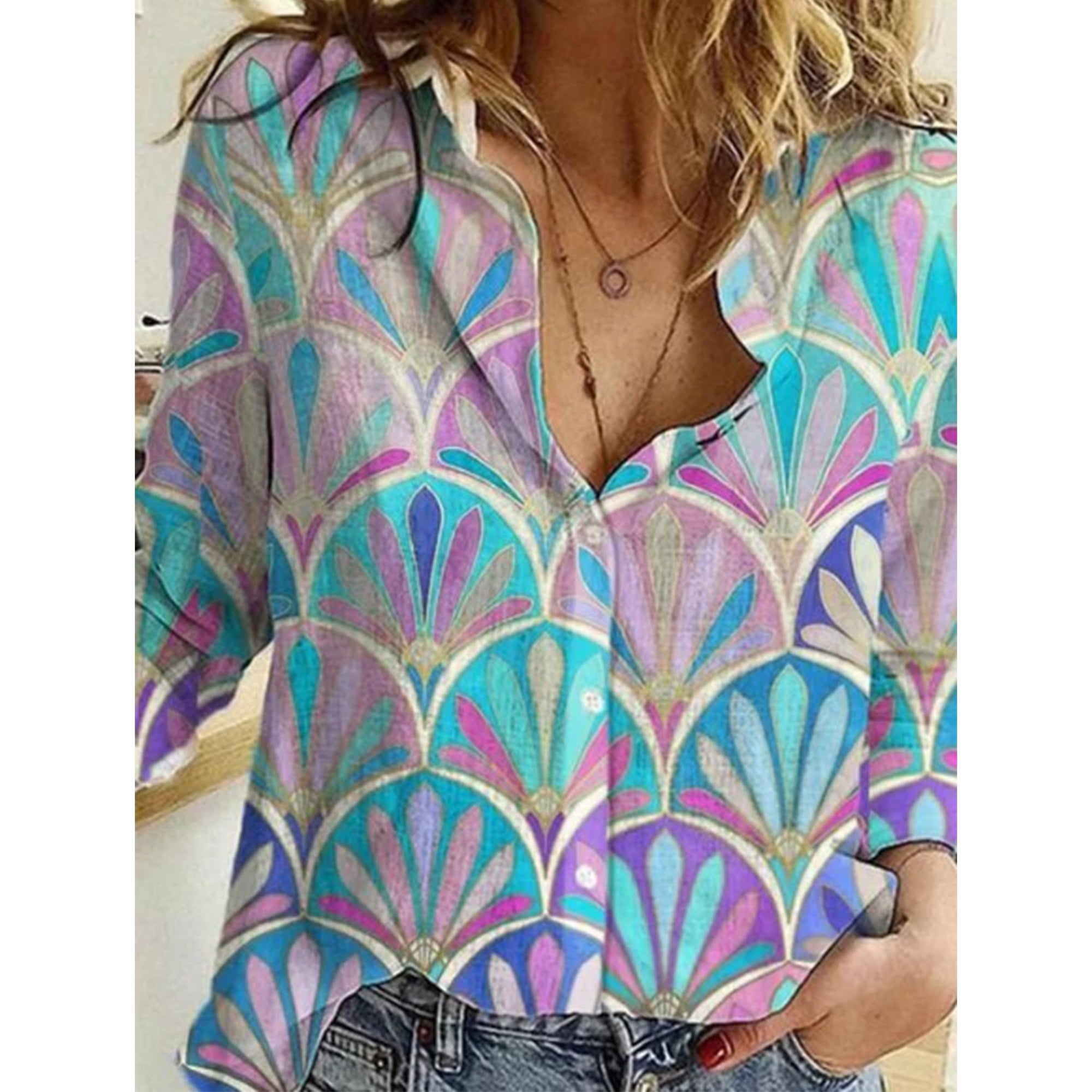 Click here for Tralilbee New Commuter Elegant Ladies Shirt Fashio... prices