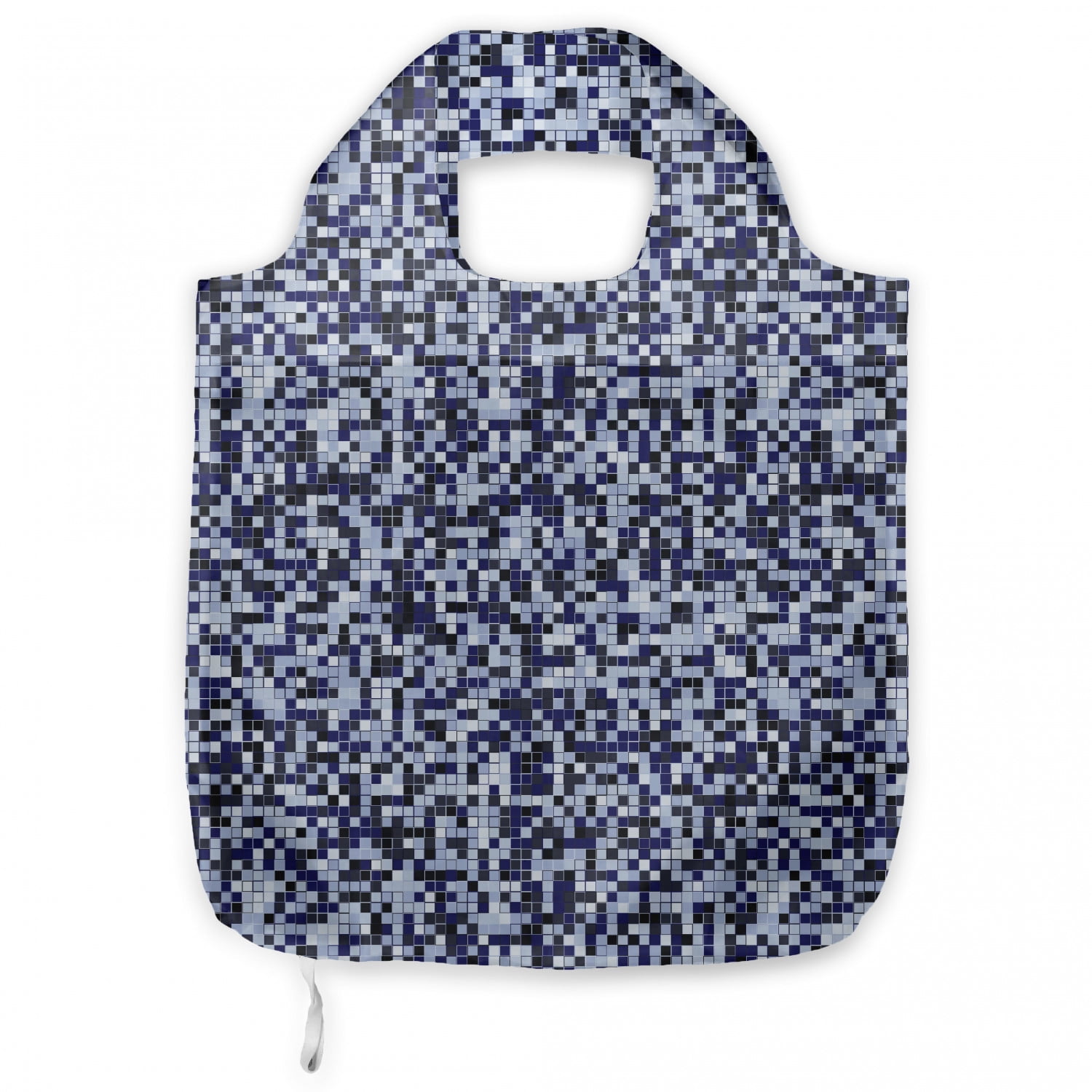 Modern Shopping Tote Bag, Continuing Minimal Squares in Monochrome ...