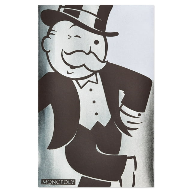 American Greetings Funny Monopoly Birthday Card with Foil - Walmart.com
