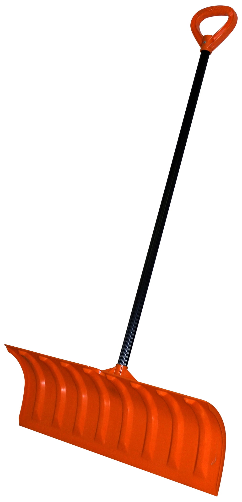 Emsco Group Bigfoot 27" Pusher Snow Roller Shovel - Metal Handle ...