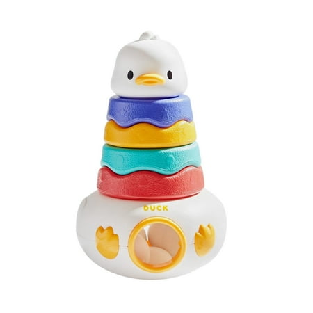 Stacking Building Blocks, Building Rings Stacker, Color Shape ...