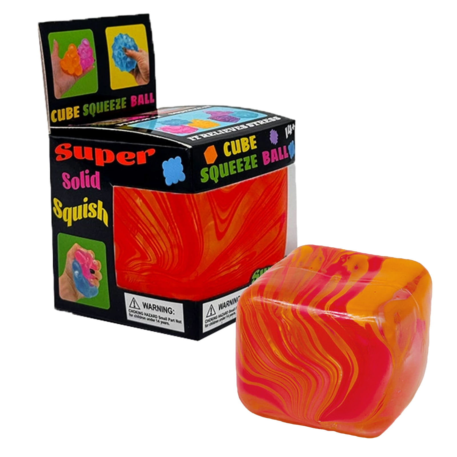 Click here for Larppty Fidget Toys Squishy Stress Cube stress Bal... prices