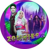 Disney Zombies 2 Edible Image Cake Topper 8in round ABPID51030 ...