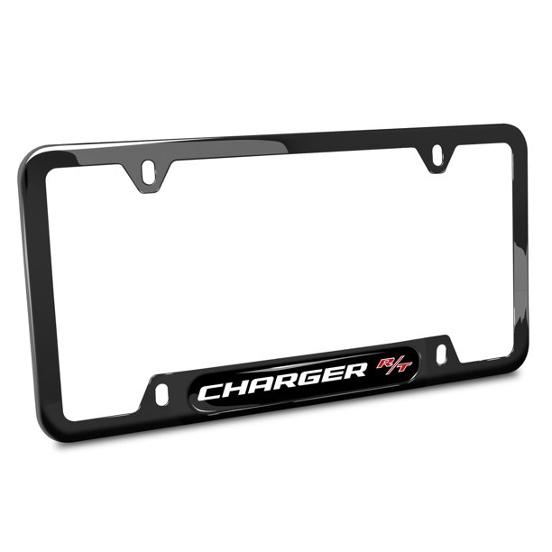iPick Image for Dodge Charger R/T Black Insert Black Stainless Steel ...