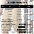 CIENVNSTG Men's Summer Knee-Length Cargo Shorts Multi-Pocket Zip ...