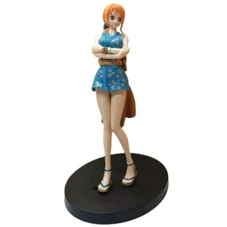 Anime Figure Realistic Shape Lovely Miniature Figurine One Piece Nami ...