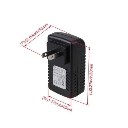 BQLZR PoE Power Supply Over Ethernet Adapter US Plug 100-240V 50/60Hz ...