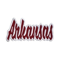 Arkansas Razorbacks Sew-On, Iron-On & Peel-Stick NCAA Embroidered Patch ...