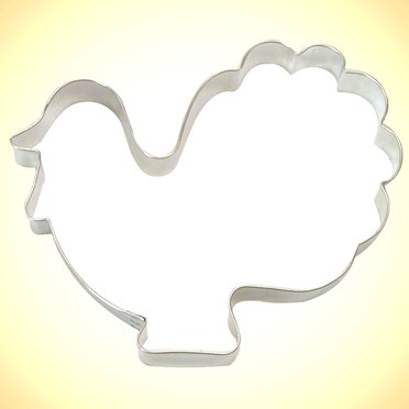 Turkey Cookie Cutter 3.5 in - Walmart.com