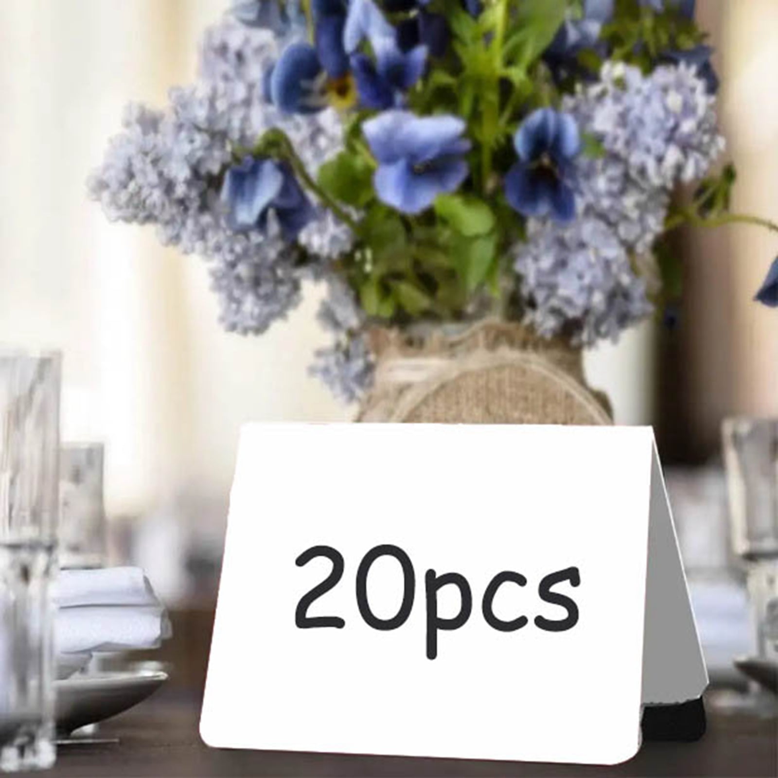 20PCS Double-Sided Small Chalkboard Signs - Food Signs for Party Buffet ...