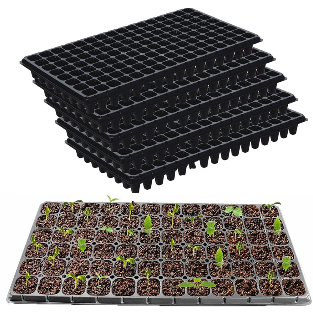 5Pcs Seed Starter Tray, Seed Starter Kit, Plant Growing Tray for ...