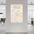 Assertive Behaviours in Children Poster Kids Assertiveness Educational ...