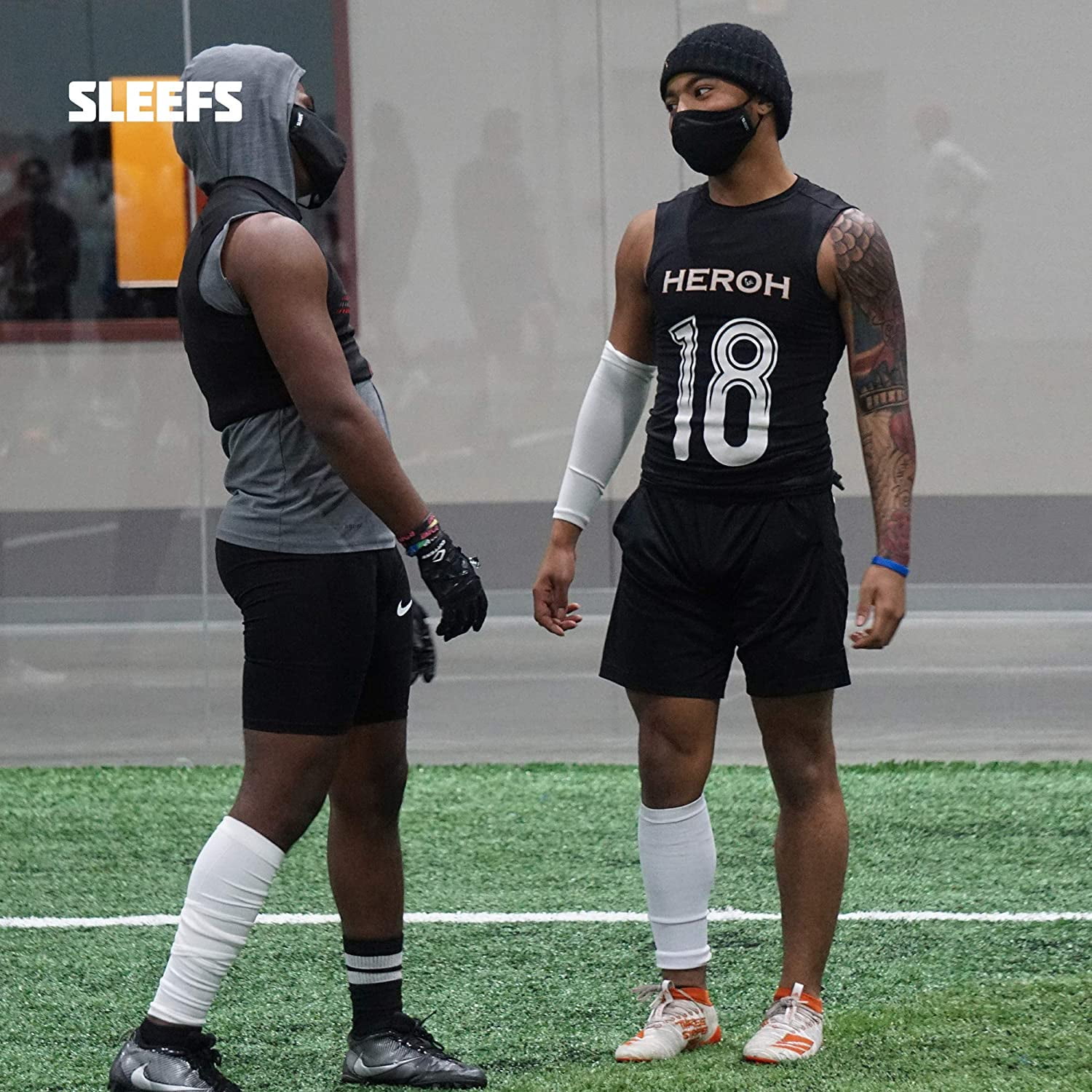 Calf Compression Leg Sleeves Football Leg Sleeves For Adult Athletes ...