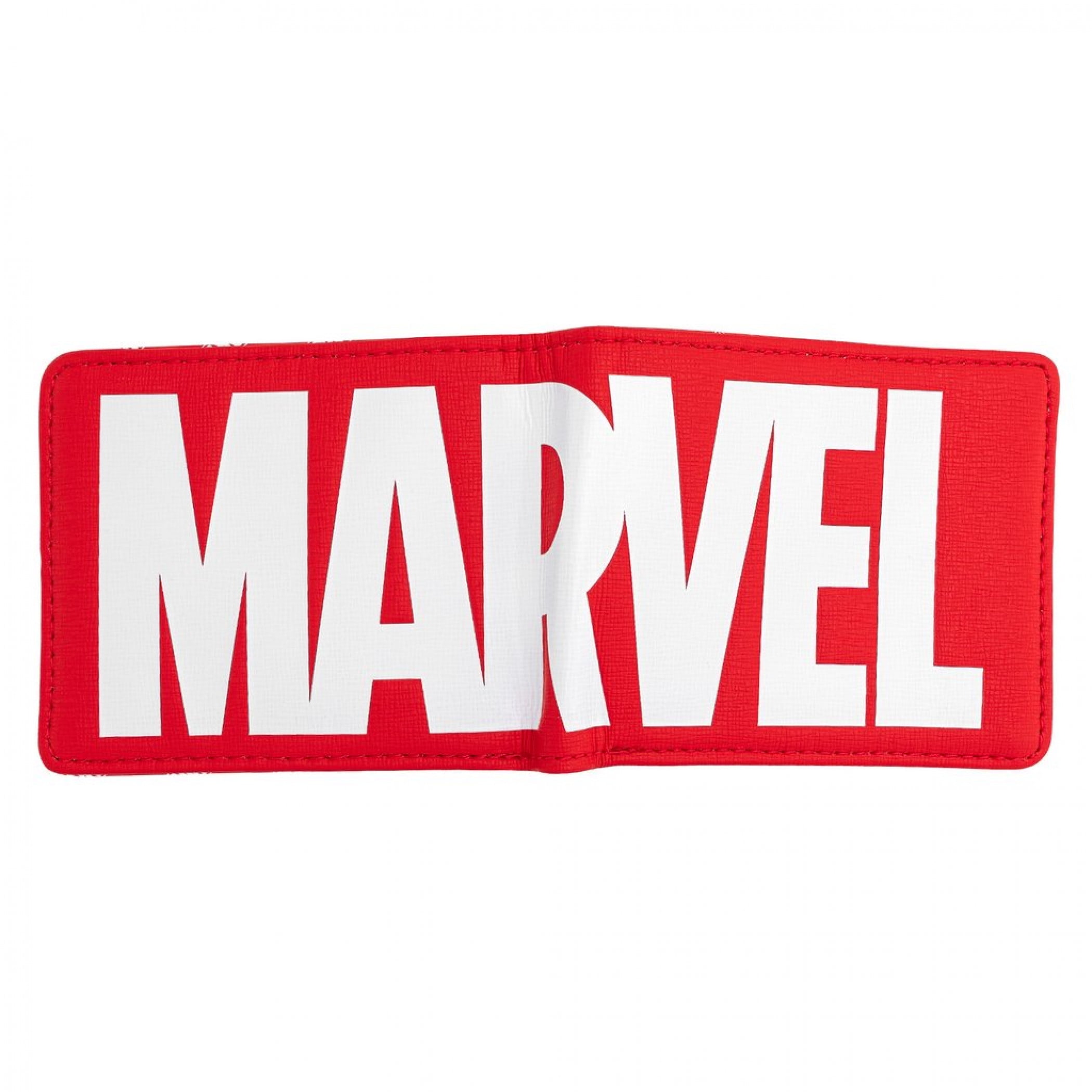 Marvel Red Logo Bi-fold Wallet - Walmart.com