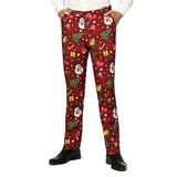 Suitmeister Light-Up Red Christmas Costume Jacket for Men Includes Tie ...