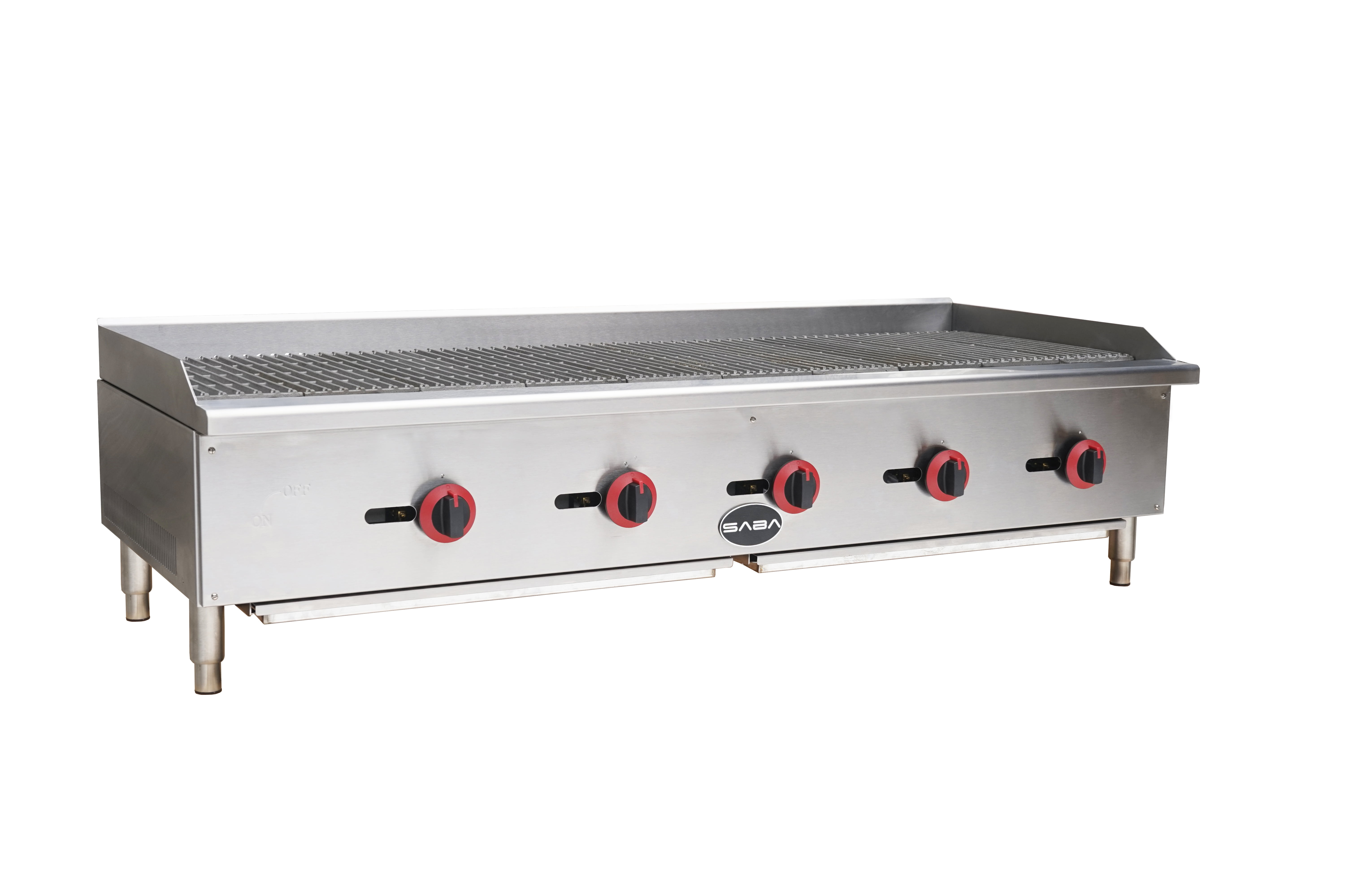 Heavy Duty Commercial Stainless Steel 60" Gas Charbroiler - Walmart.com