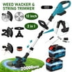 Pulsar 40v Lithium-Ion Cordless String Trimmer and Edger with 2.0Ah ...