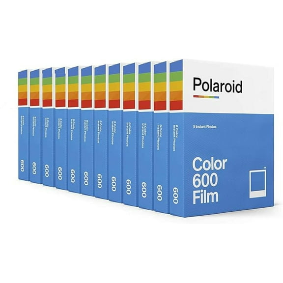 Polaroid Color 600 Film for Instant Photos Compatible with Polaroid 600 ...