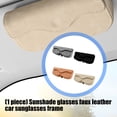 Anti Shock Car Sunglasses Holder for Sunvisor, Provide Gentle ...