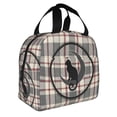 Black Cat Insulated Lunch Bag Reusable Lunch Box Leakproof Thermal Meal ...