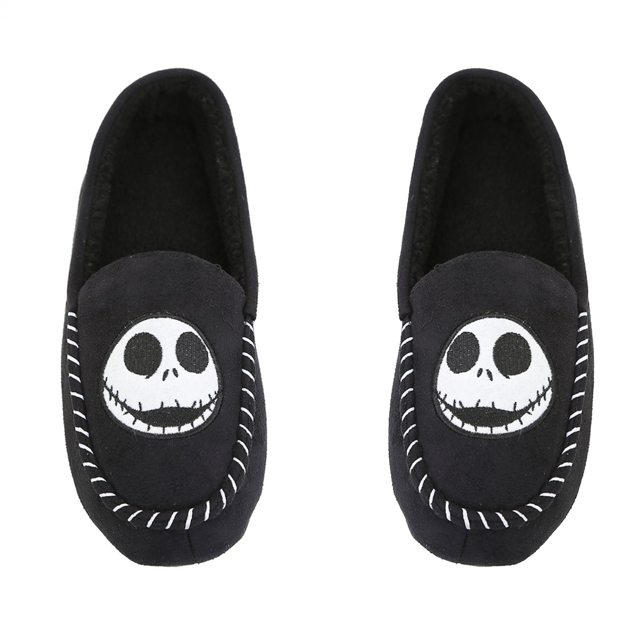 Nightmare Before Christmas Jack Skellington Logo Slippers-Small ...