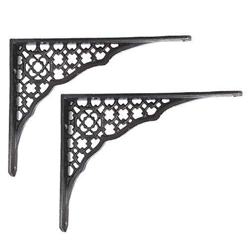 NACH Lattice Floating Shelf Bracket, Wall Mount Rustic Brackets for ...