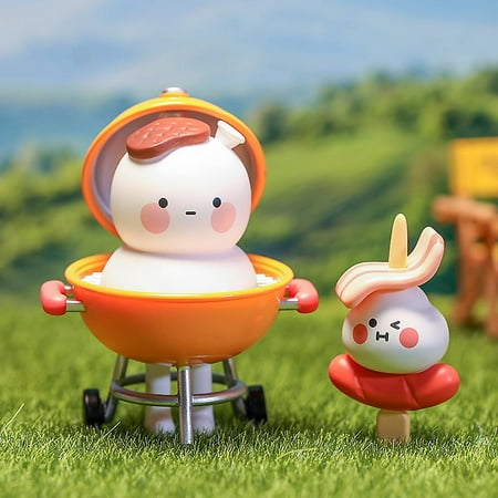 Pop Mart Bobo & Coco Go Comping Series Mystery Box Figure Birthday Gift ...