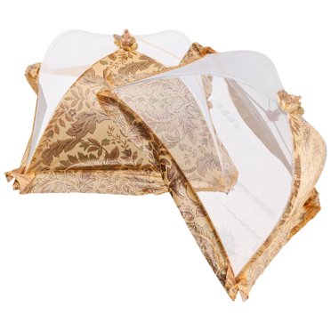 Handy Gourmet JB4579 Set of 3 Collapsible Food Covers Red, Blue, Green ...