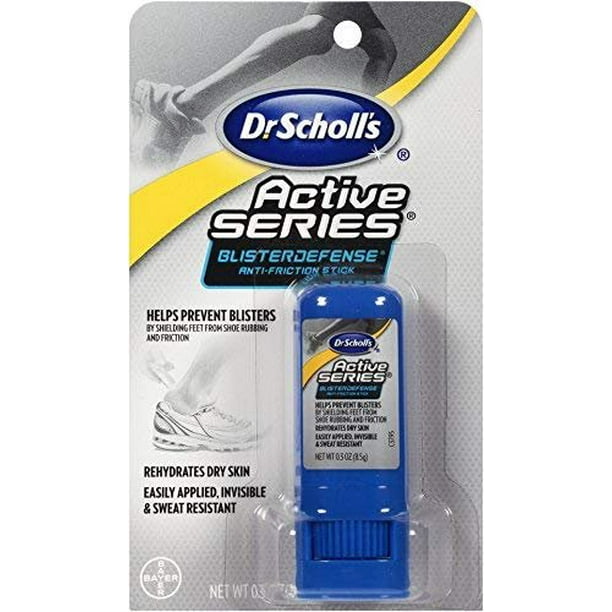 Dr. Scholl's Blister Defense Stick, 0.3-Ounce Stick, 4 Pack - Walmart ...