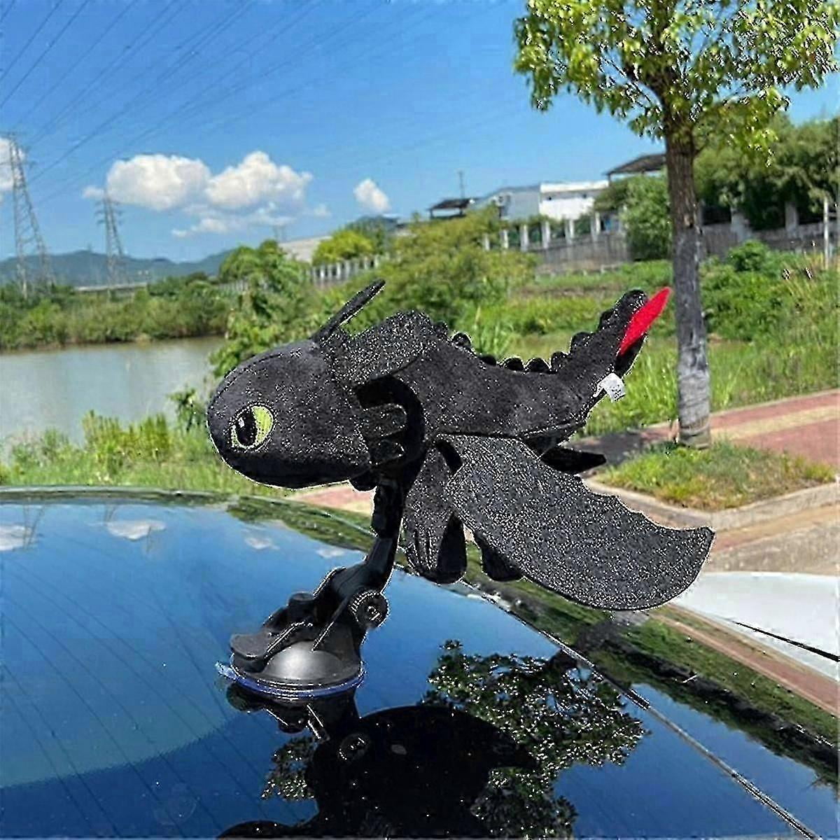 How to Train Your Dragon Toothless Little Flying Dragon Doll Trim for ...