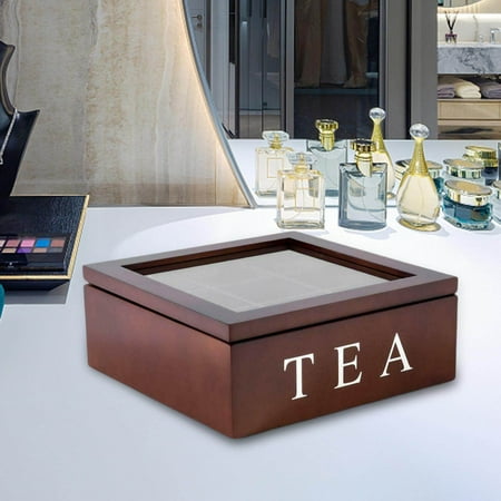 ruzhgo Tea Bag Box Stackable Tea Bag Holder Home for Assorted Teas and ...