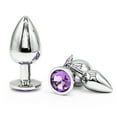 Set Butt Plugs 3pcs Butt Plug Anchor Shape Metal Anal Sex Trainer