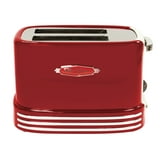 Nostalgia Retro Toaster 2 Slice, Vintage Toaster Oven, 900-watt Toasty ...
