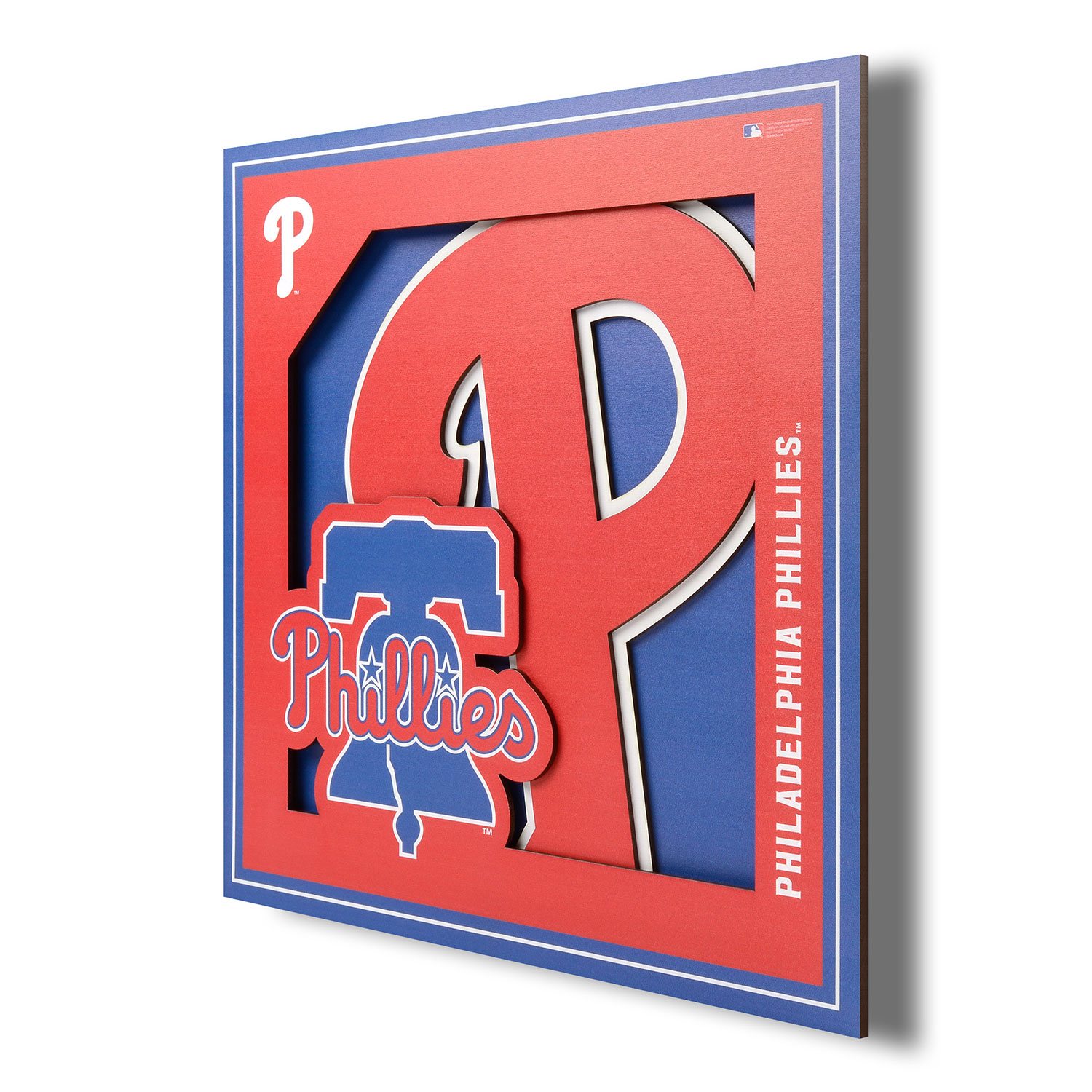 YouTheFan MLB 3D Logo Series Wall Art - 12x12, Assorted Teams ...