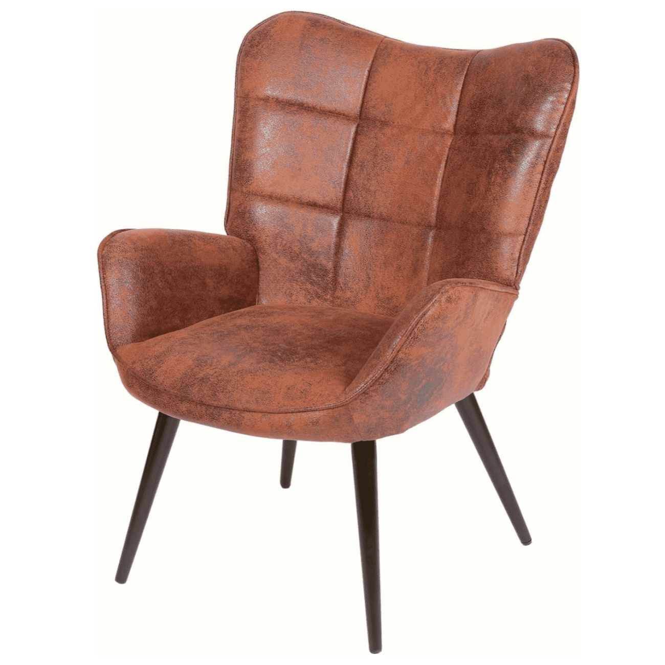 Click here for Outop Mid Century Modern Faux Leather Accent Chair... prices