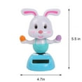 Solar Powered Dancing Animal Bobblehead Desk Figurines - Solar ...