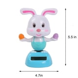 "Toner Depot Solar Powered Dancing Figures, Bobblehead Toy Set ...