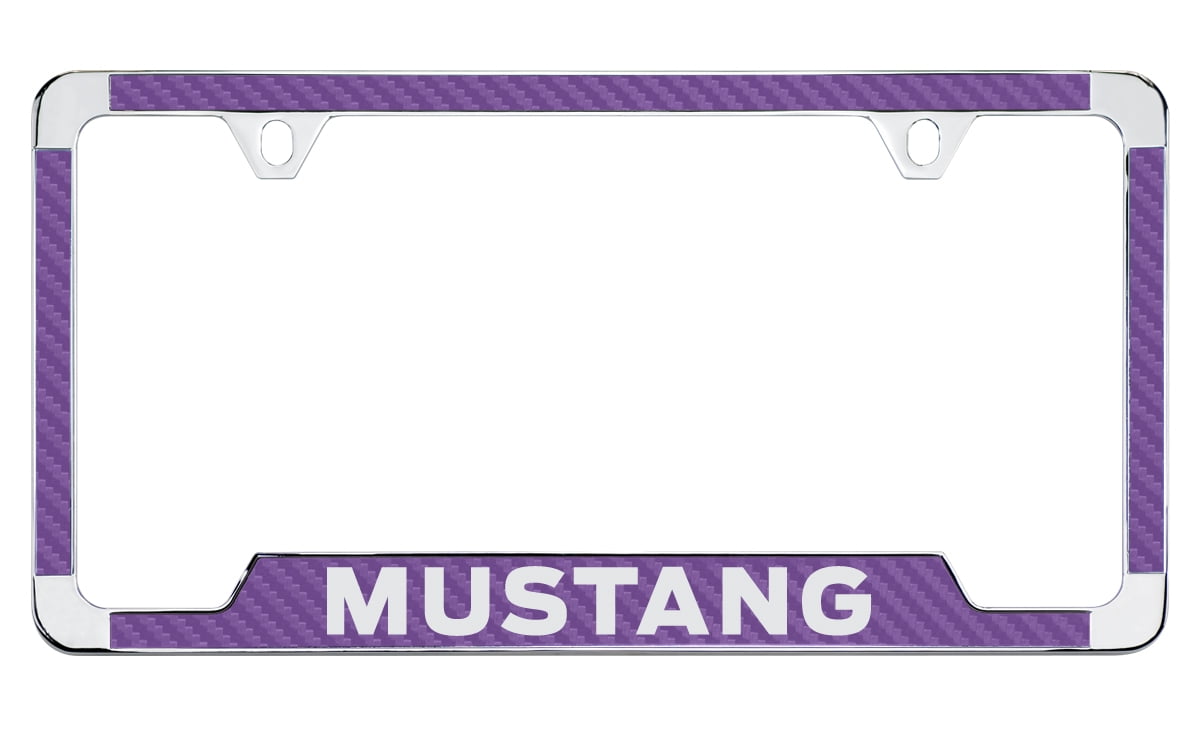 Electronics & Accessories License Plates Ford mustang red script dual ...