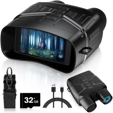 Night Vision Binoculars - Infrared Night Vision Goggles with HD Video ...