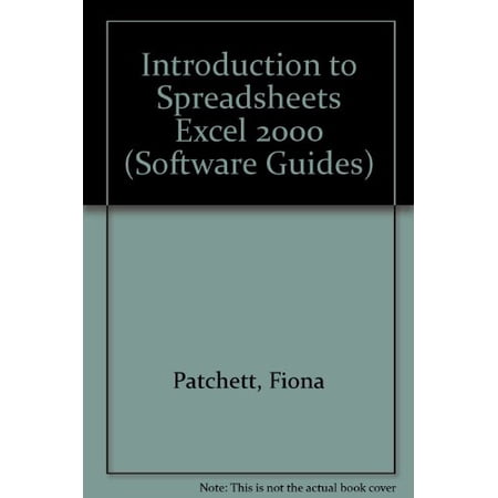 Introduction to Spreadsheets Excel 2000 | Walmart Canada
