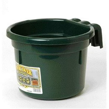 Behrens 4 gal. Galvanized Steel Garbage Can Lid Included Animal Proof ...