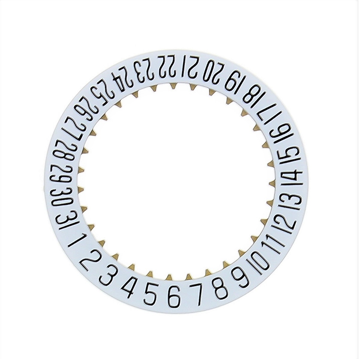 DATE DISC FOR TUDOR MOVEMENT VALJOUX ETA 7750 WHITE WATCH SWISS MADE ...