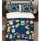 3D Cartoon Animal Monsters Pattern Quilt Cover Set Ropa de cama Set ...