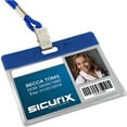 SICURIX Color-coded Vinyl Horizontal Badge Holder, Box of 50 - Walmart.com