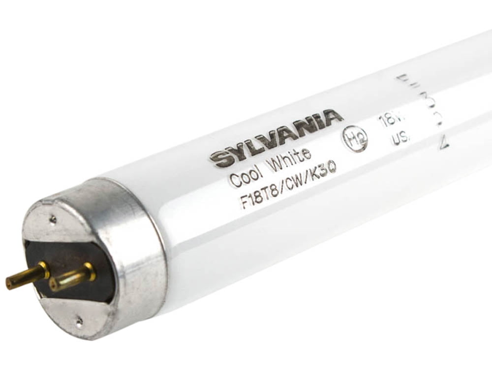 Sylvania 23030 F18T8 CW K 30 18 Watt Cool White Fluorescent Appliance ...